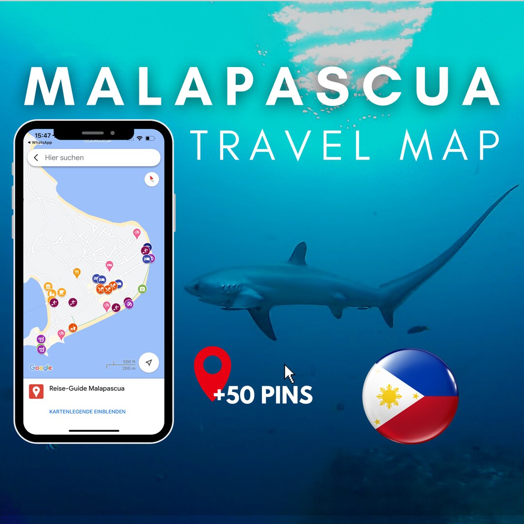 Malapascua Interactive Travel Map for Malapascua, Philippines travel ...