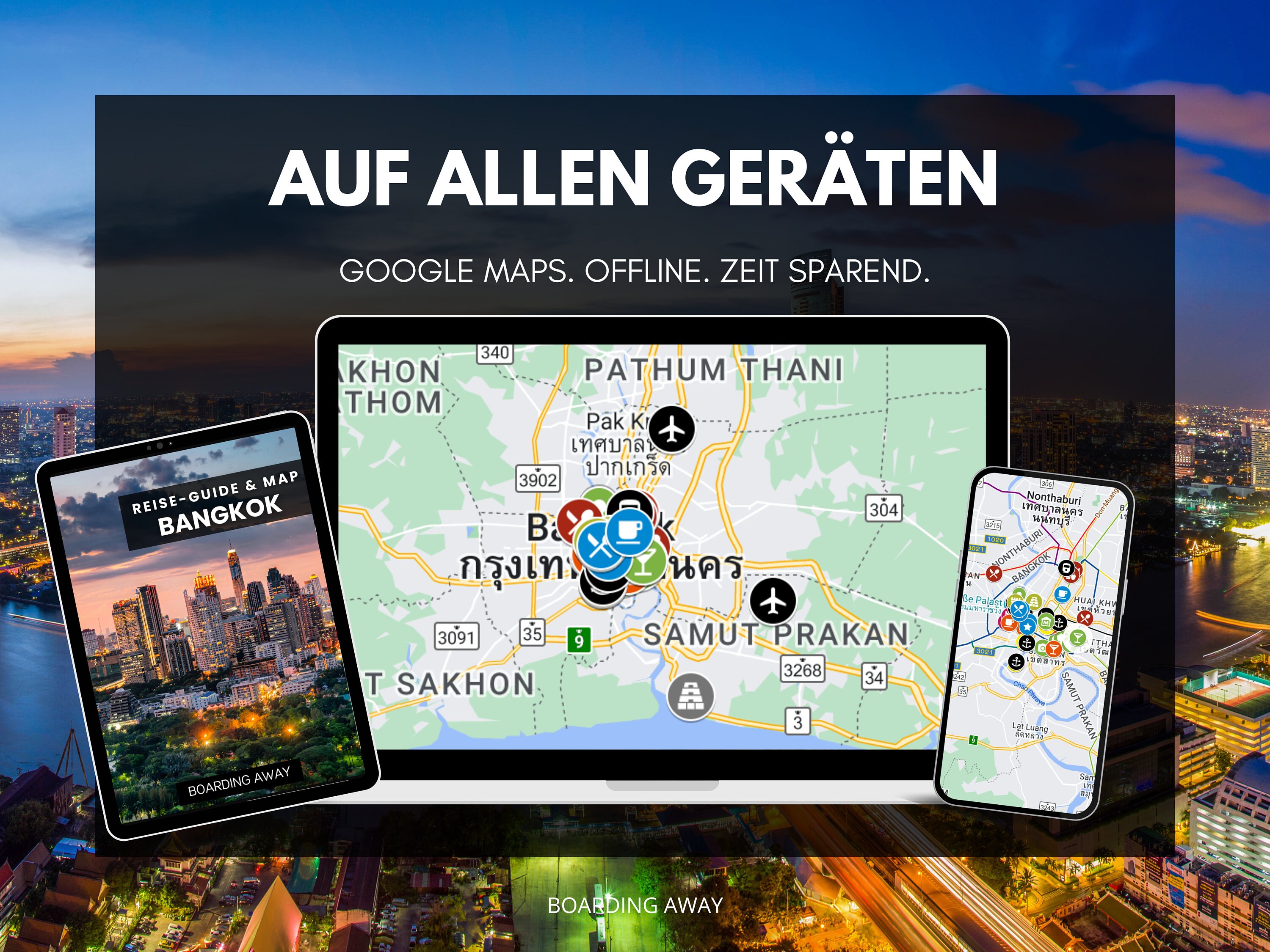 Bangkok – Interactive Travel Map for Bangkok (23 Pages E-book) > 60 ...