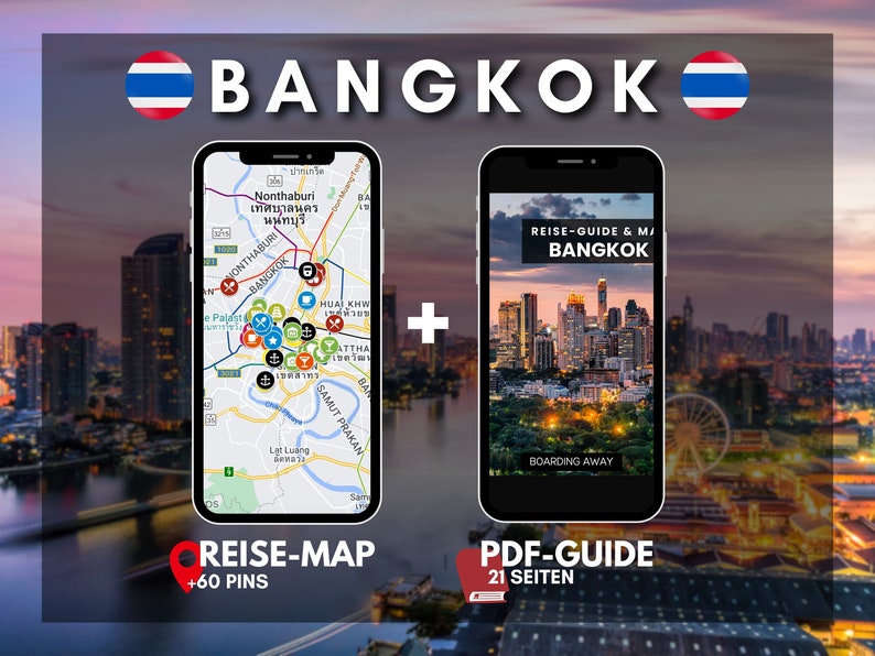 THAILAND TRAVEL GUIDE - Travel Map >400 Pins, 220 Pages Travel Guide ...