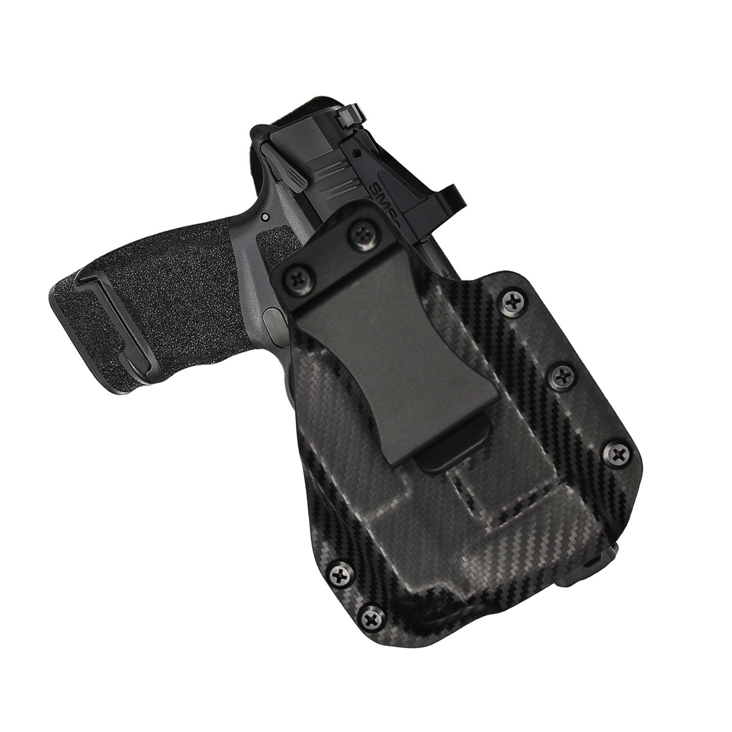 EYV IWB Hybrid Leather/ Kydex Concealed Carry Holster Hellcat Rdp/ Pro ...