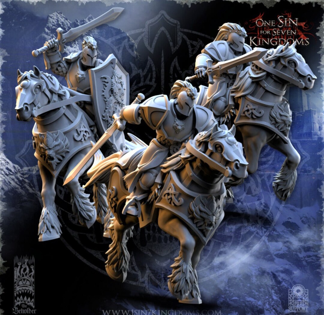 Wolf Warrior Knights by Beholder - Etsy