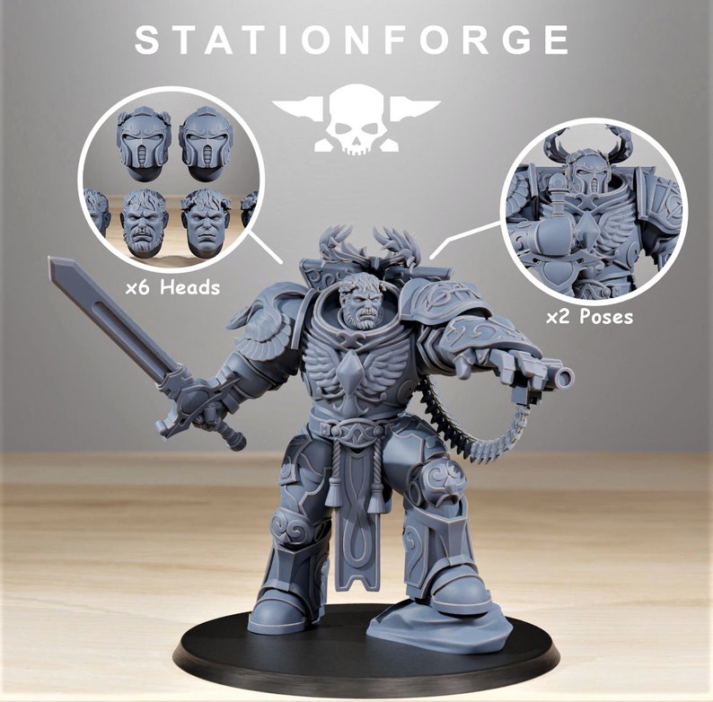 Socratis Archon 3D Printed Station Forge Miniatures - Etsy