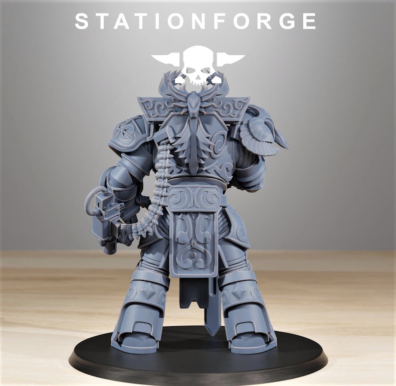 Socratis Archon 3D Printed Station Forge Miniatures - Etsy
