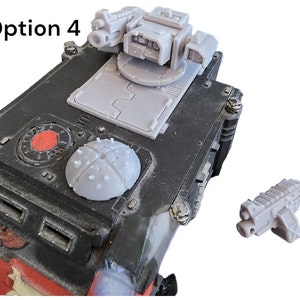 Razorback Turret Conversions (4 Options Available) - Etsy