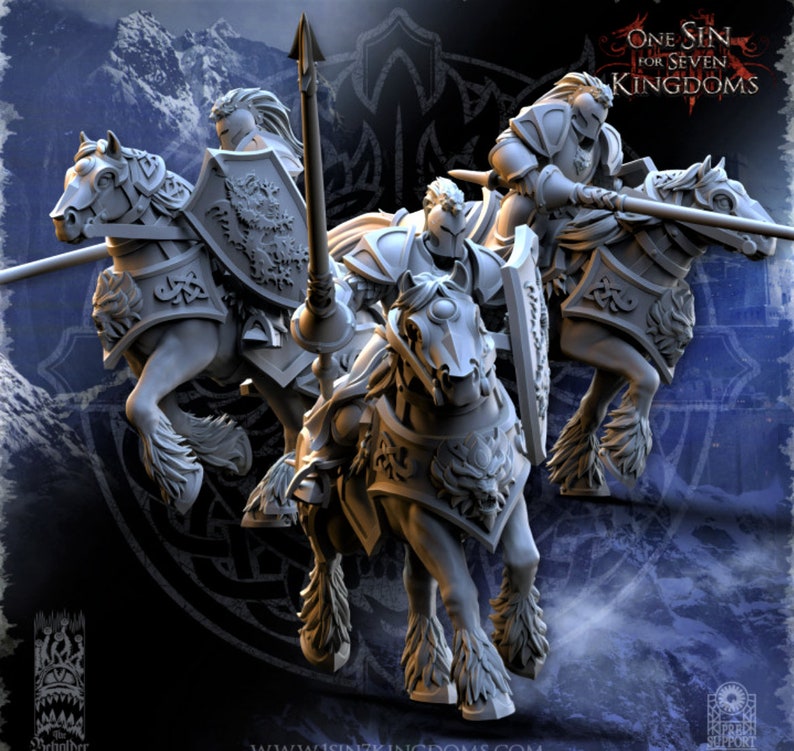 Wolf Warrior Knights by Beholder - Etsy
