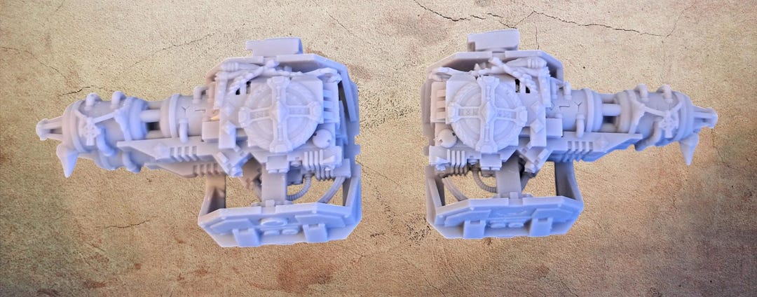 Landraider Hellfrost Cannons Sponsons. - Etsy
