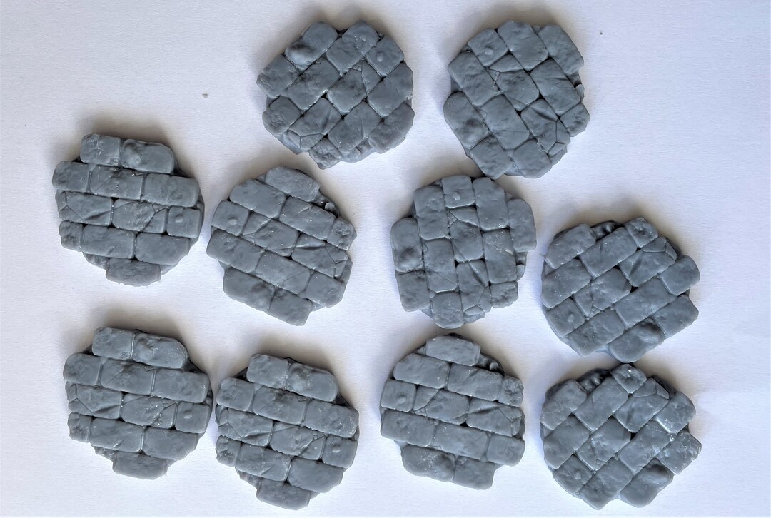 32mm Resin Stone Bases 8k Quality - Etsy