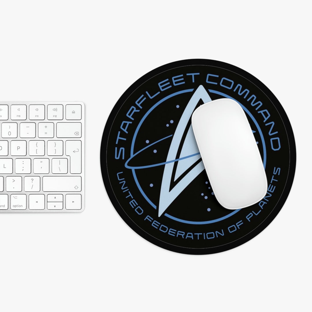 Starfleet Command Scifi Star Trek Mouse Pad - Etsy