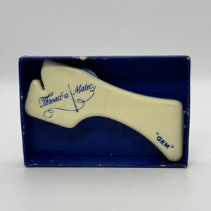Vintage Thread-a-matic "gem" Needle Threader - Etsy