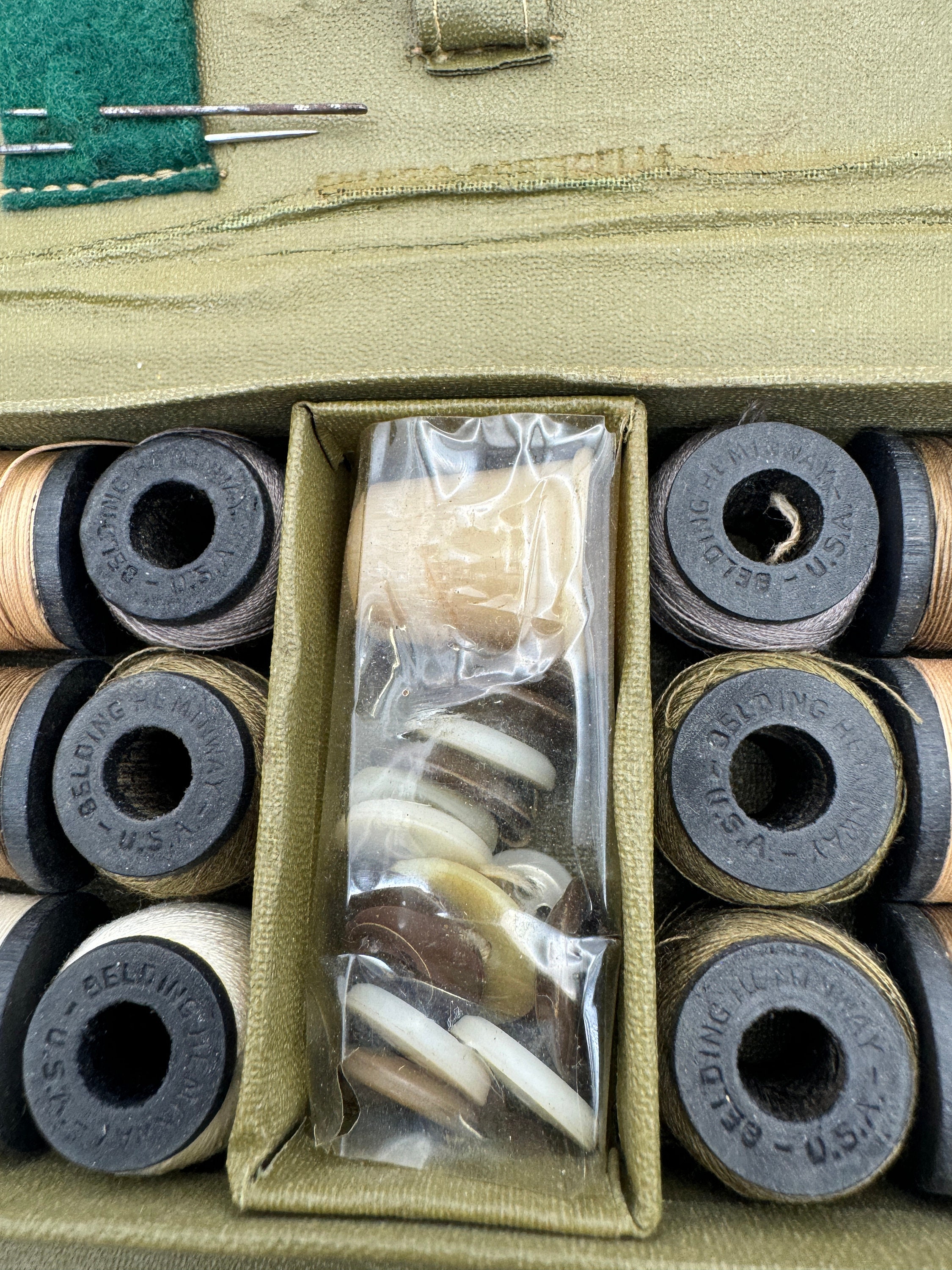 Vintage Belding Heminway Military Sewing Kit - Etsy