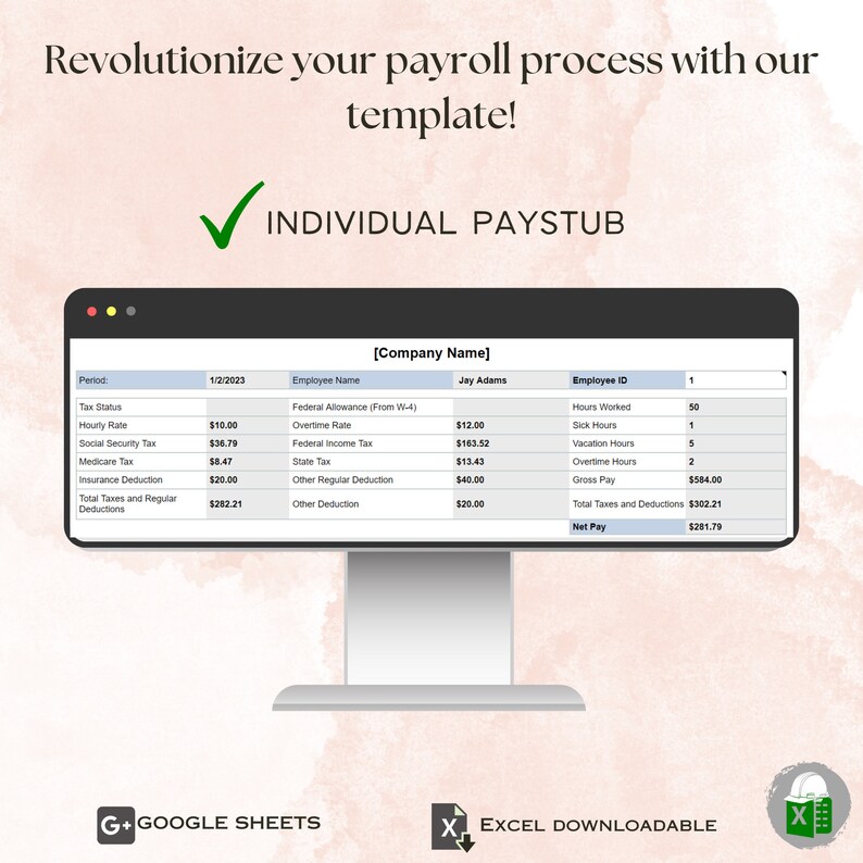 Comprehensive Payroll Calculator - Etsy