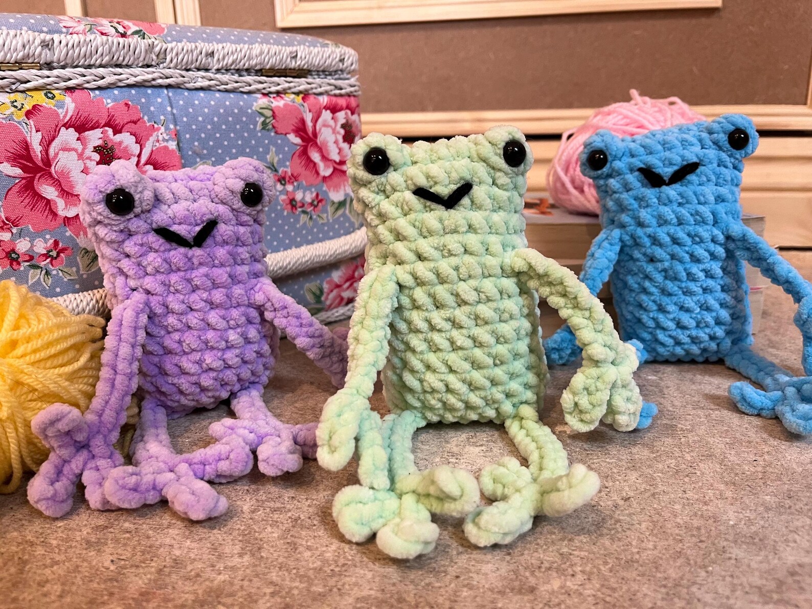 Crochet Leggy Funny Frog Teddy/soft Toy/silly Froggy Toy - Etsy