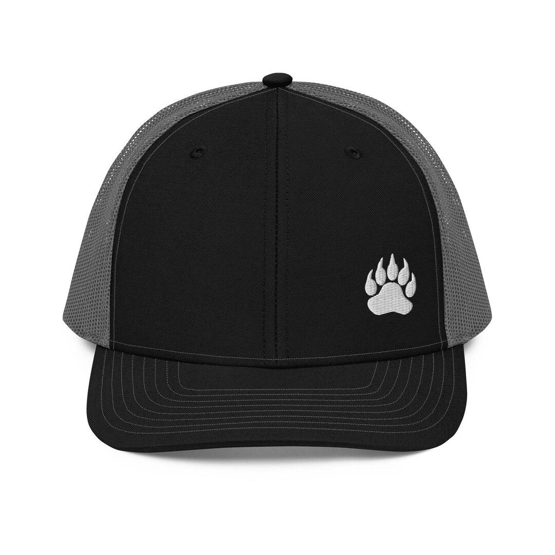 Trucker Bear Claw Hat - Offset Claw - Etsy