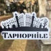 Taphophile Sticker. Cemetery Lover. Gravestones. Graveyards. Tombstones ...