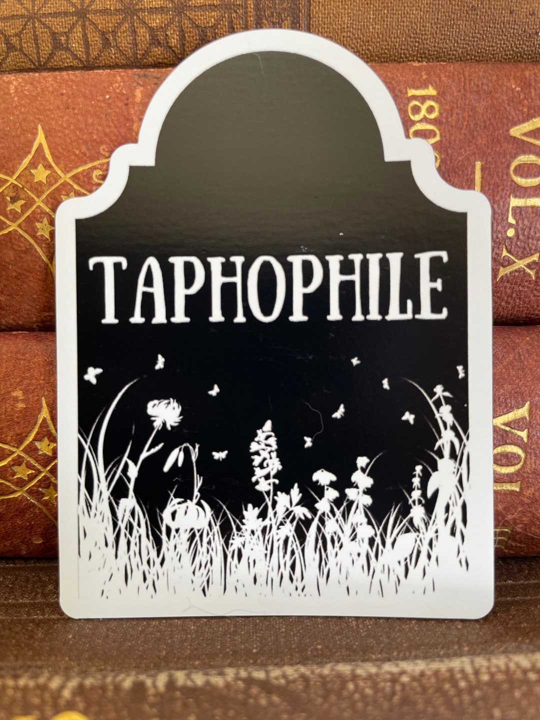 Taphophile Magnet | Cemetery Enthusiast Gift - Etsy