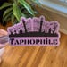 Taphophile Vinyl Sticker: Cemetery Lover, Tombstone Tourist - Etsy