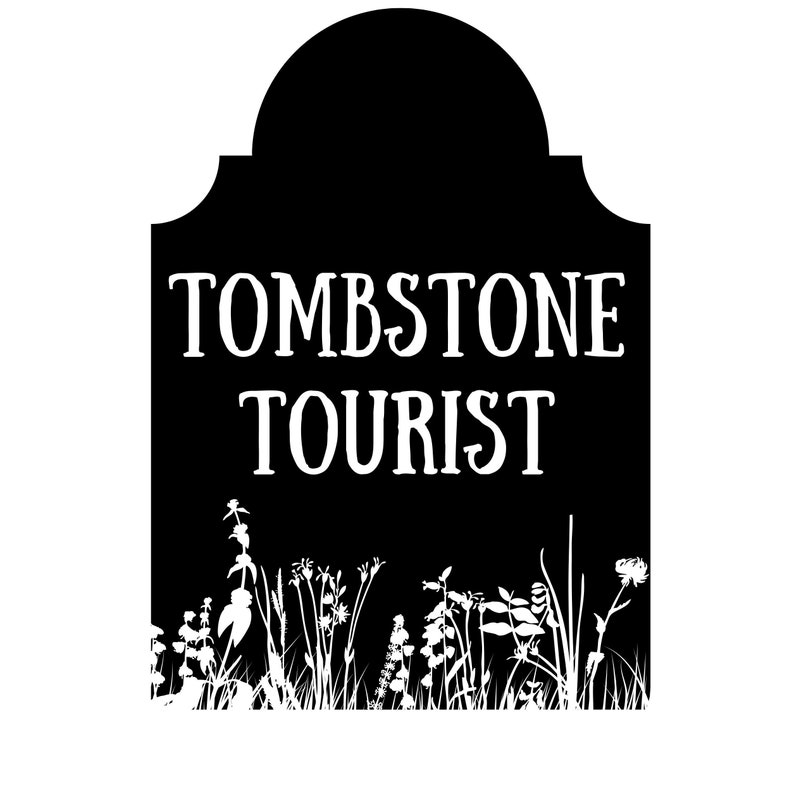 Tombstone Tourist Sticker. Cemetery Lover. Graveyard. Cemetery Explorer ...