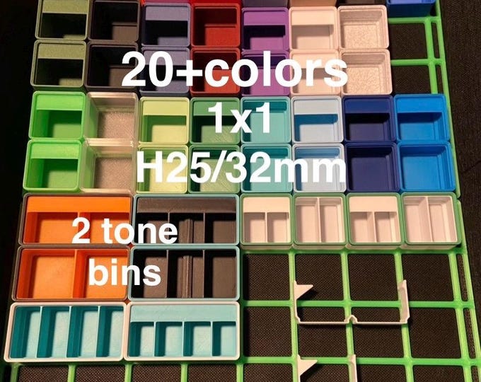 Gridfinity Organizer Kit: Large Modular Storage Bins for Drawers - Etsy