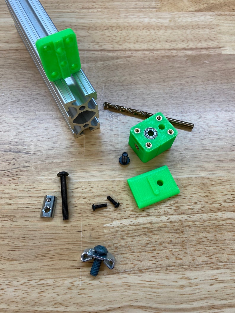 8020 10series 1010 1020 2020 4mm-12mm Access Hole Drill Guide Block for ...