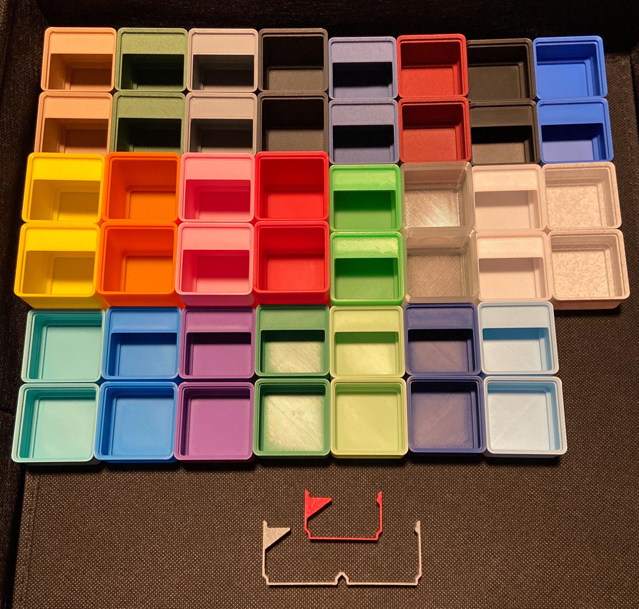 Gridfinity Light Bins 1x1 39/46mm Small Parts Organizer Bins Screw Bin Organizer - Etsy