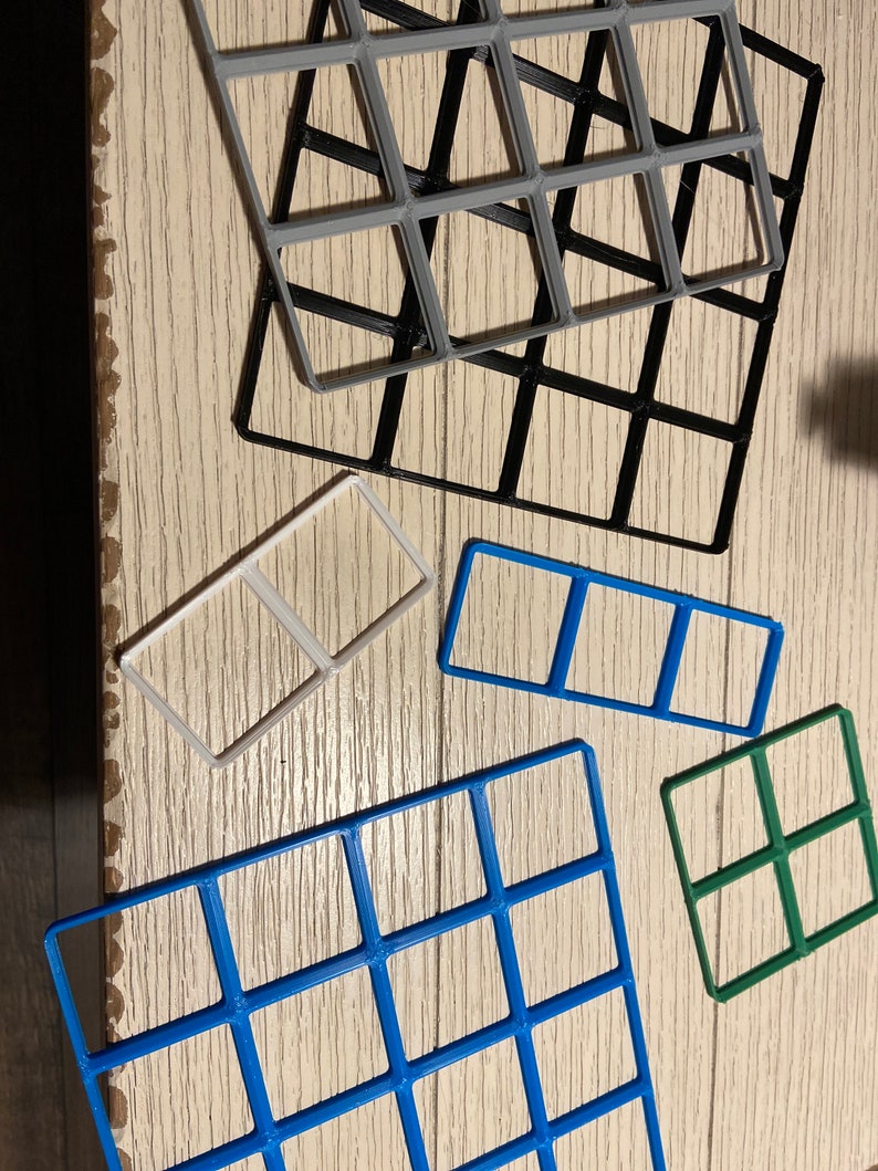 Gridfinity Light Baseplates 23 Colors (custom Sizes Available ...