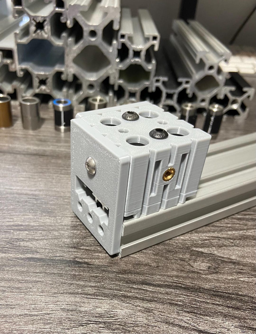 8020 20series V-slot (4-hole) Drill Guide 2040 4mm-12mm Access Holes ...