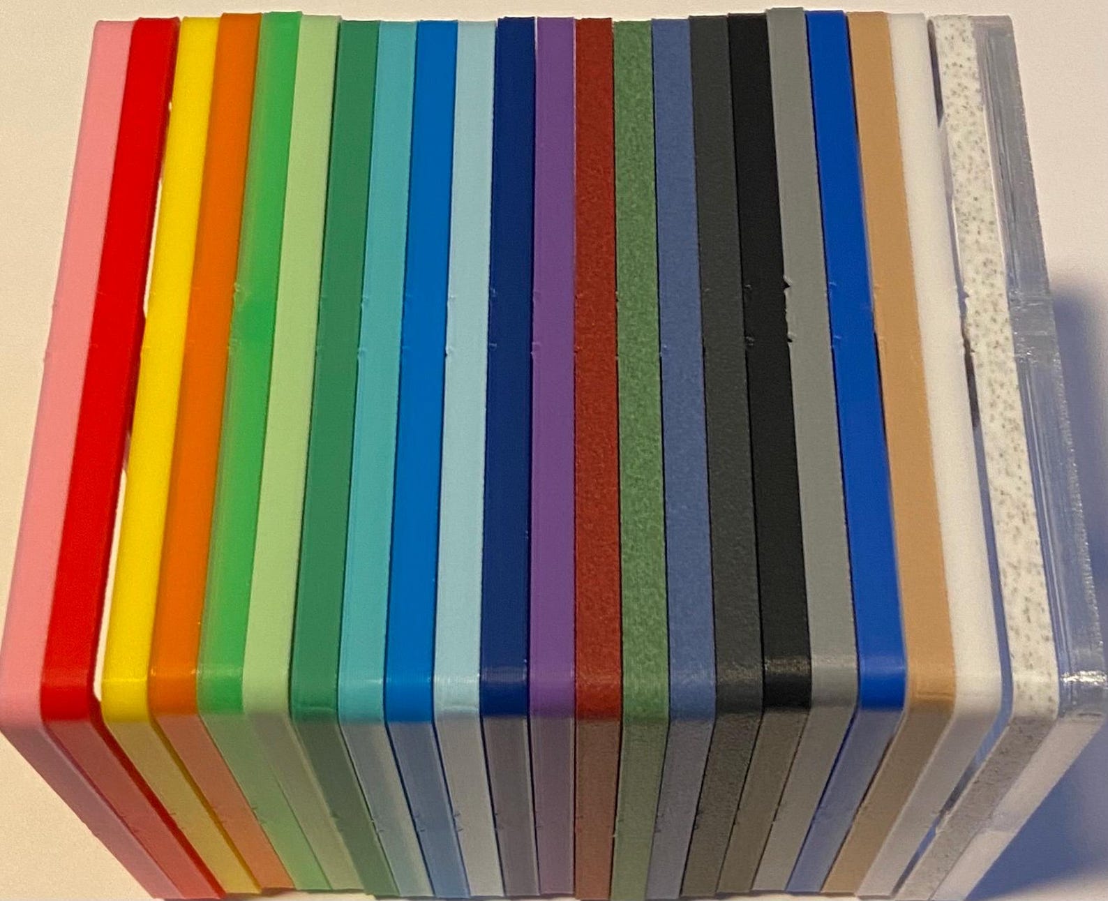 Gridfinity Light Baseplates 23 Colors (custom Sizes Available ...