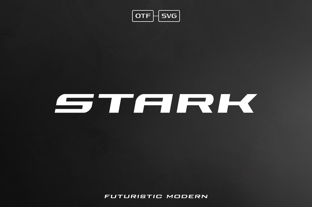 Modern Futuristic Font, Modern Tech Fonts, Italic Font, Display Fonts ...