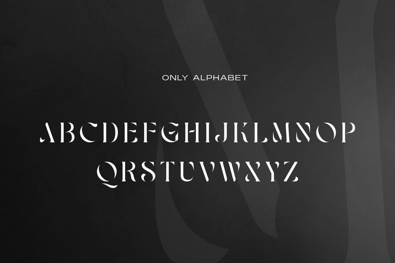 Sans Serif Font, Logo Font, Abstract Font, Modern Font, Stylish Font ...