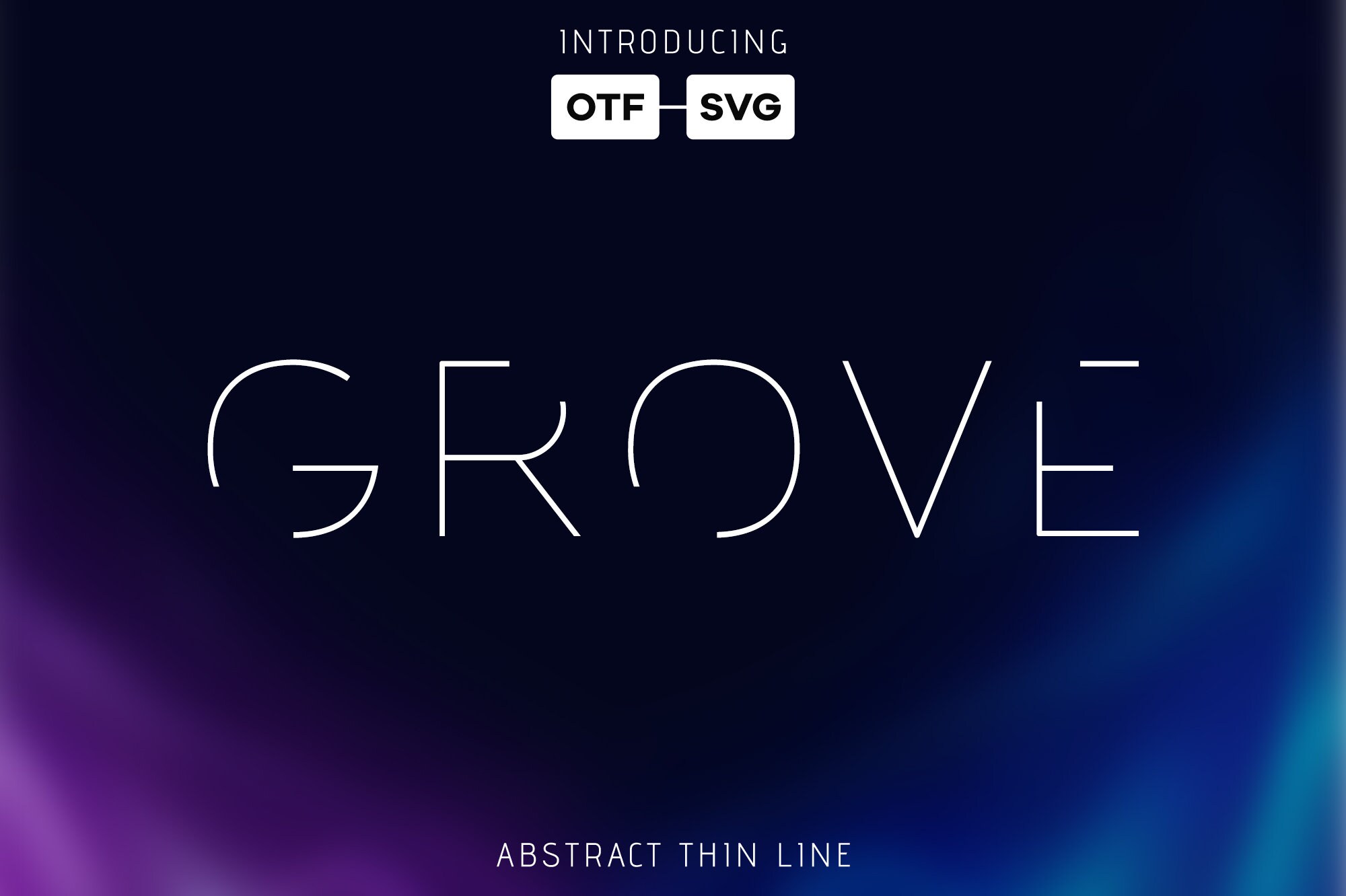 Grove Minimal Font, Procreate Font, Logo Font, Modern Font, Boho Font ...