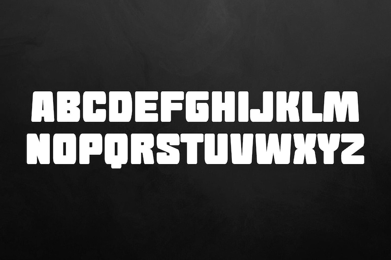 Block Font, Ultra Bold Font, Logo Font, Sans Fonts, Thick Fonts ...