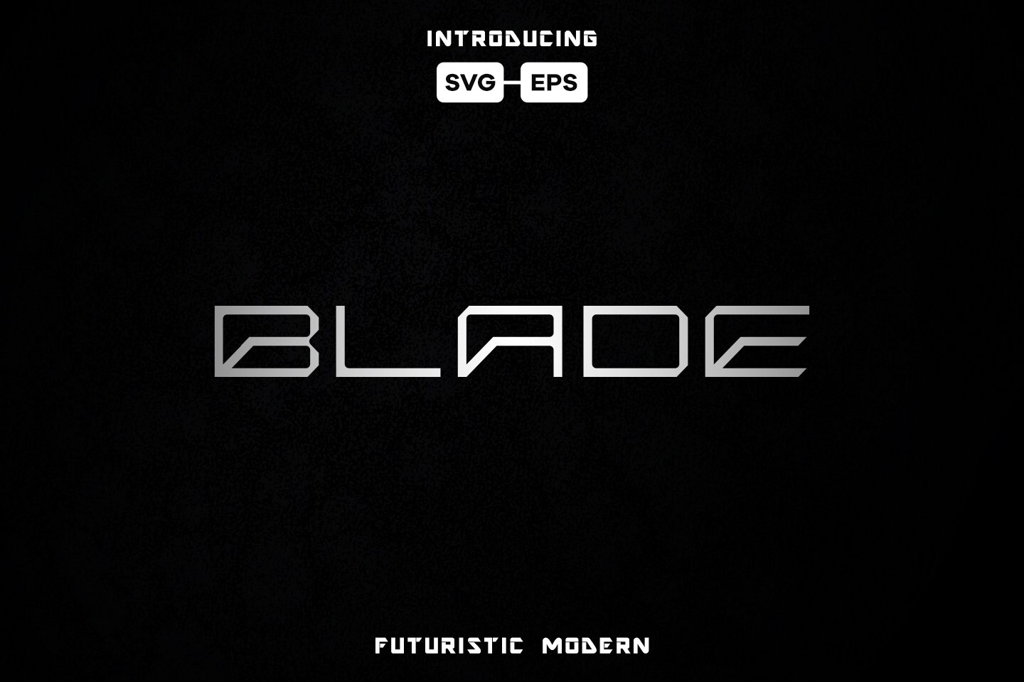 Blade is a Sci-fi Alphabet Modern Tech Fonts, Minimalist Alphabet ...