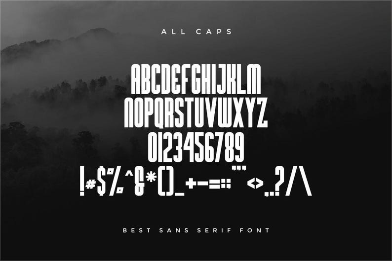 Tall Font, Bold Font, Font for Logo, Super Tall Font, Cricut Fonts ...