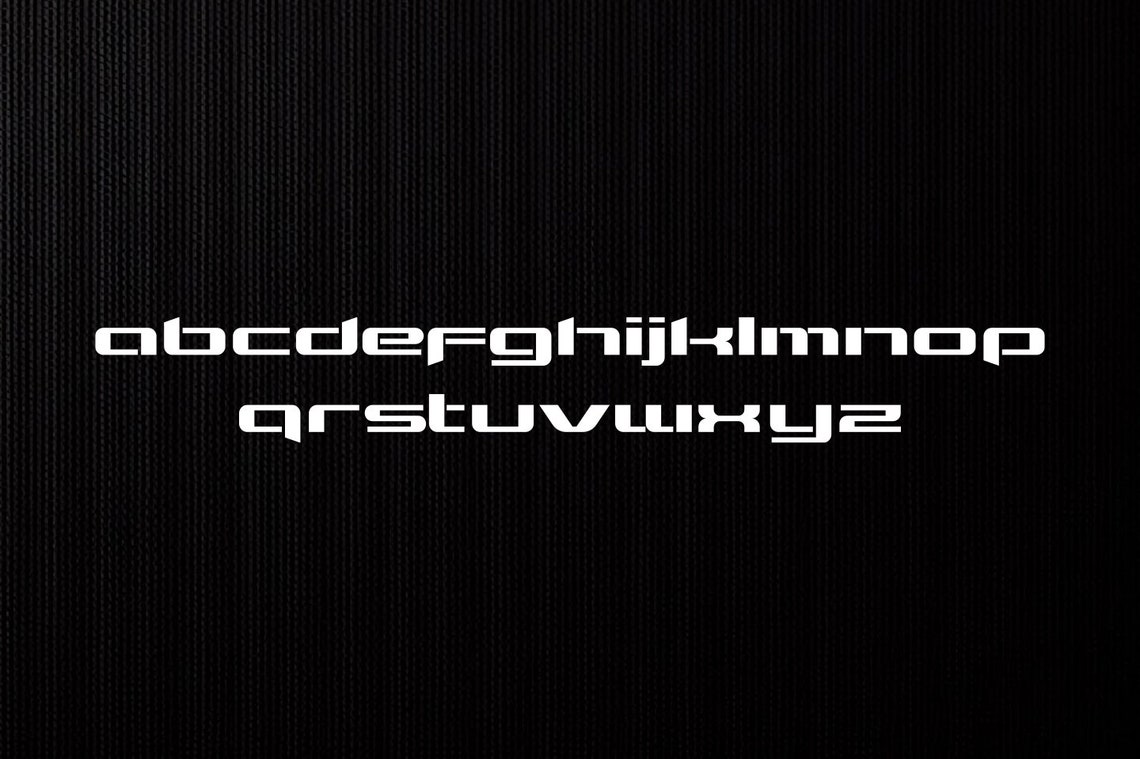 Omega is a Futuristic Space Alphabet Alphabet Set, Sci-fi Font, Logo ...