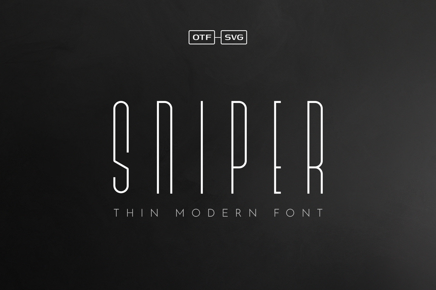 Buy Sniper Font Thin Tall Font, Modern Font, Long Font, Condensed Font ...