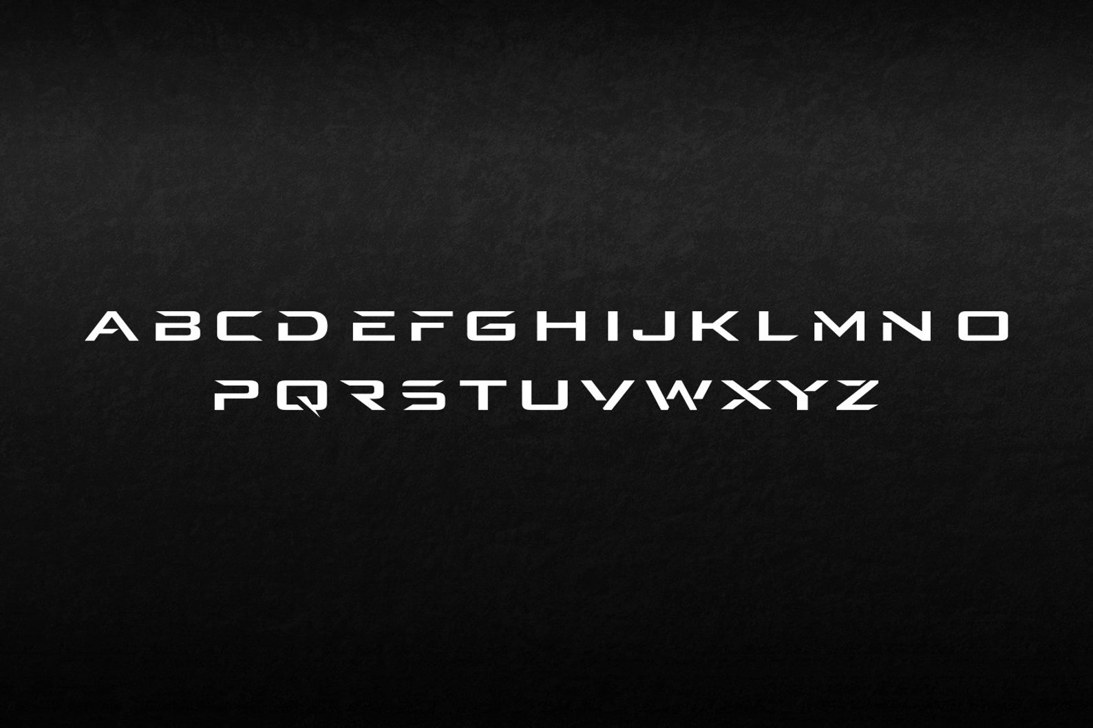 Droid is a Futuristic Typeface - Unique Font, Hi-tech Font, Elegant ...