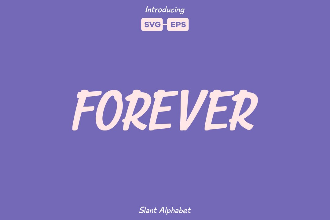 Forever Font Handwritten Script Font, Retro Font, Modern Font, Cursive ...