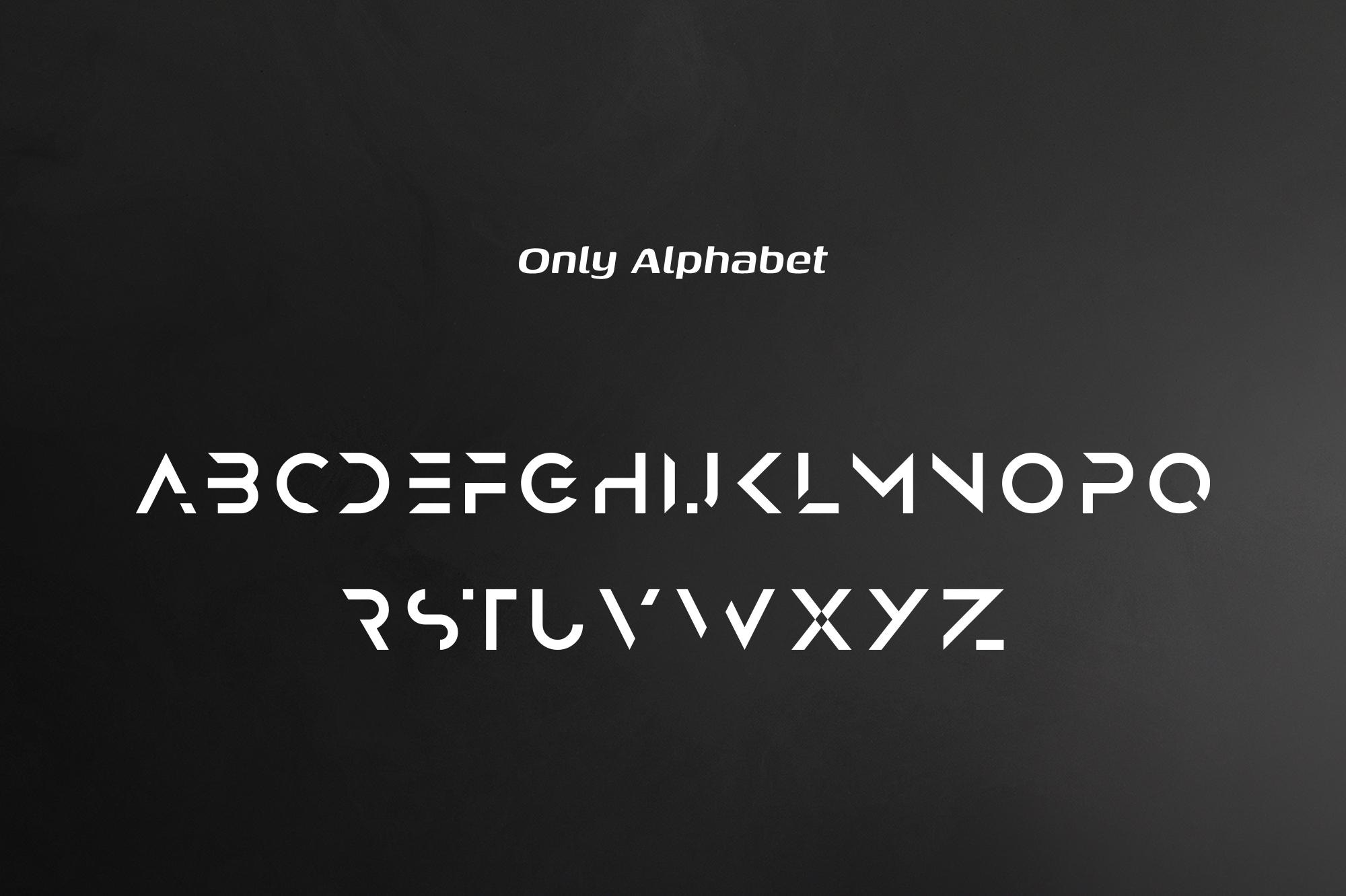 Space Font, Custom Font, Technology Font, Hi-tech Font, Modern Font ...