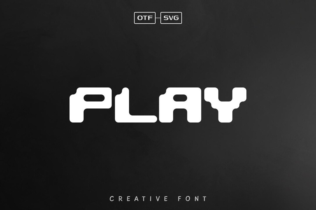 Play Font, Bold Font, Logo Font, Modern Font, Block Font, Hippie Font ...