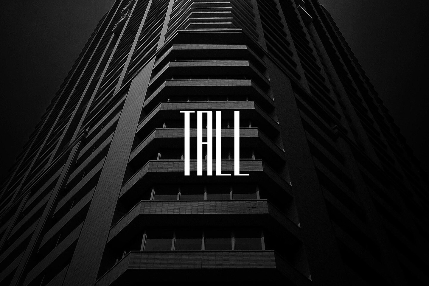 Finest Tall Alphabet - Sans Font, Logo Font, Hi-tech Font, Branding ...