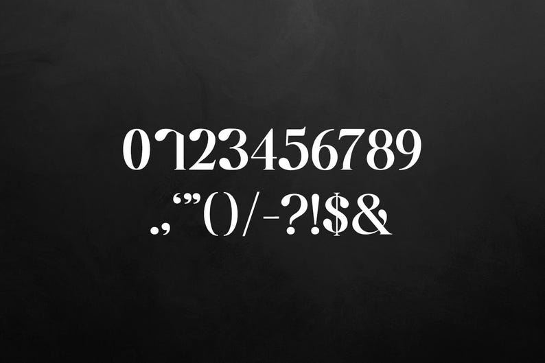 Modern Serif Font, Elegant Font, Serif Font, Modern Font, Boho Font ...