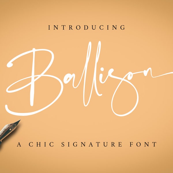 Chic Fonts - Etsy
