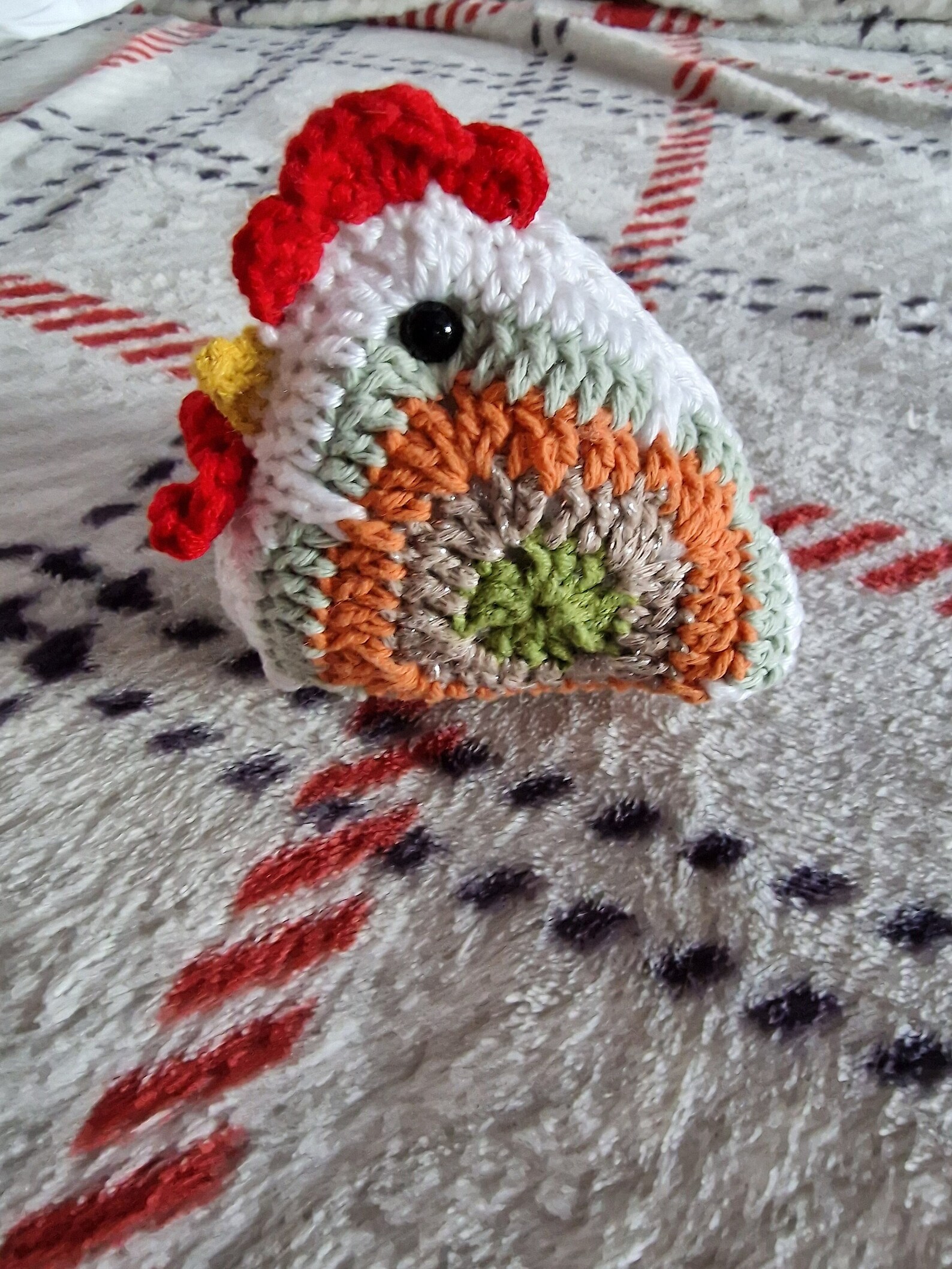 Crochet Cute Chicken, Plush Chicken, Chicken Amigurumi, Handmade ...