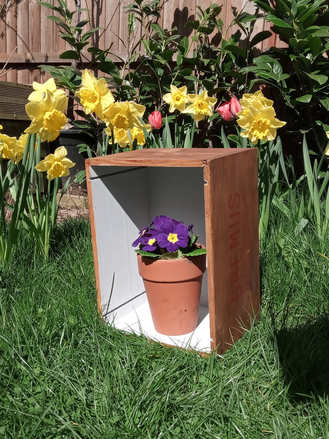 Rustic Flower Display Box - Etsy