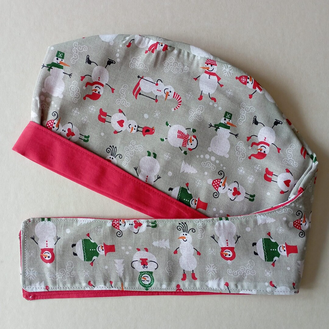 Unisex Reversible Snowman Cap, Lightweight and Comfortable to Wear ...