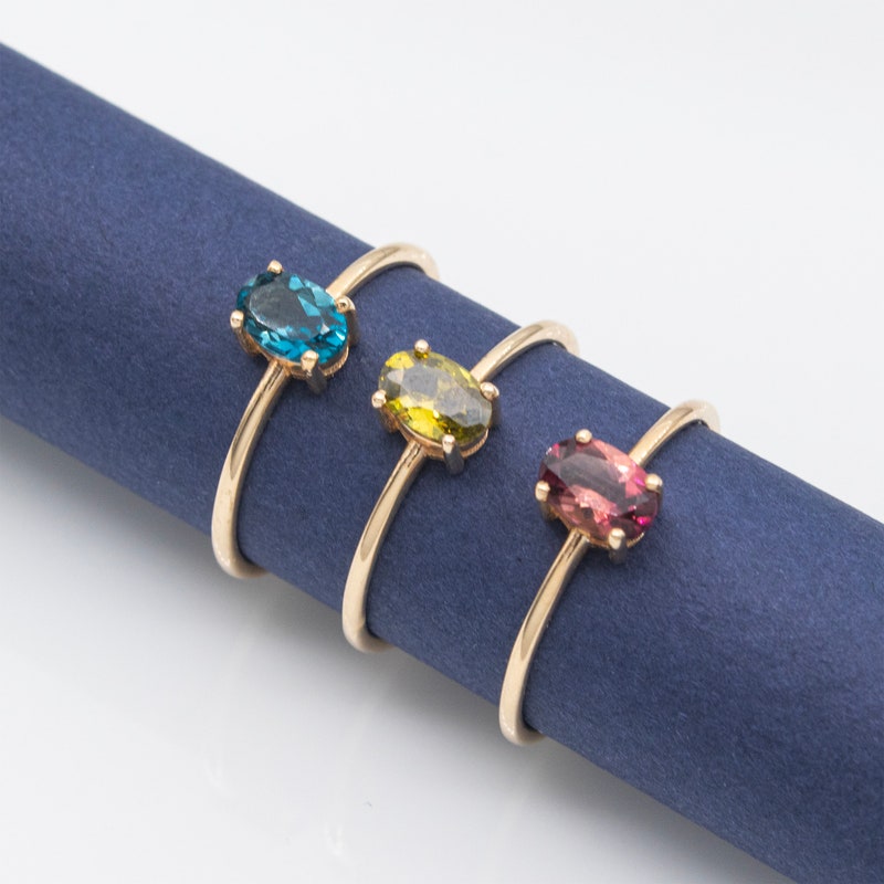 Custom Stone Ring - Etsy