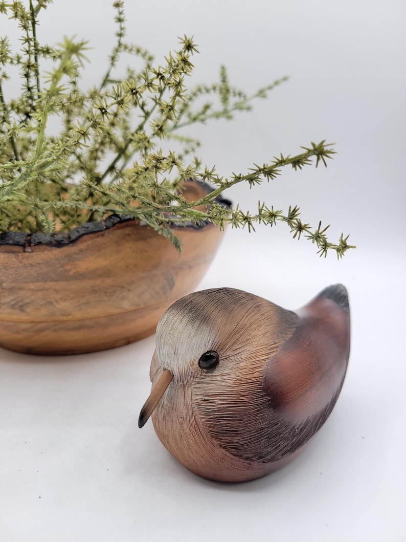 Vintage 1985 Signed David Berari Carved Wood Bird - Etsy