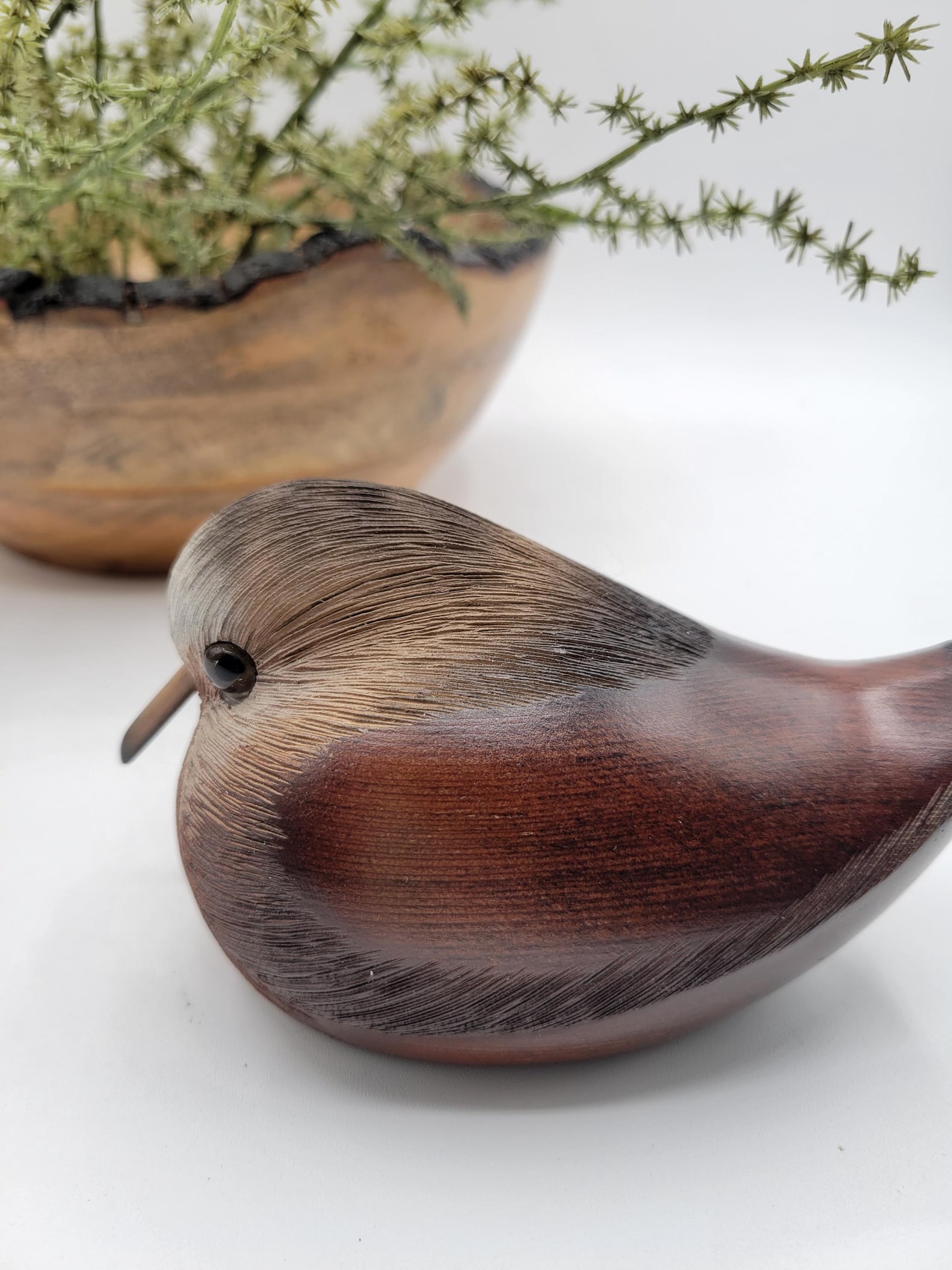 Vintage 1985 Signed David Berari Carved Wood Bird - Etsy