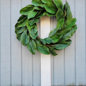 Magnolia Wreath, Farmhouse Style Wreath, Rustic Wreath - Etsy