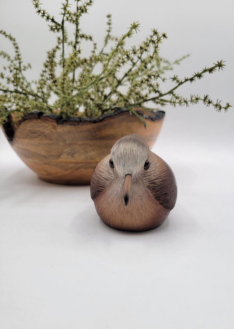 Vintage 1985 Signed David Berari Carved Wood Bird - Etsy